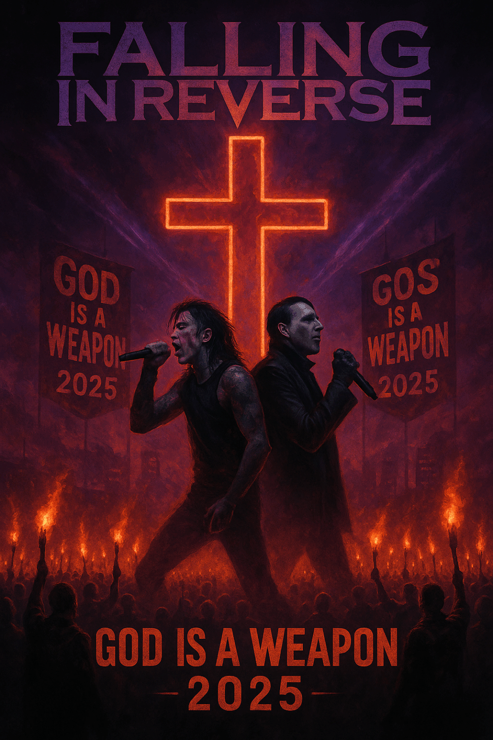 Falling In Reverse Announces 'God Is A Weapon' Tour With Star-Studded ...
